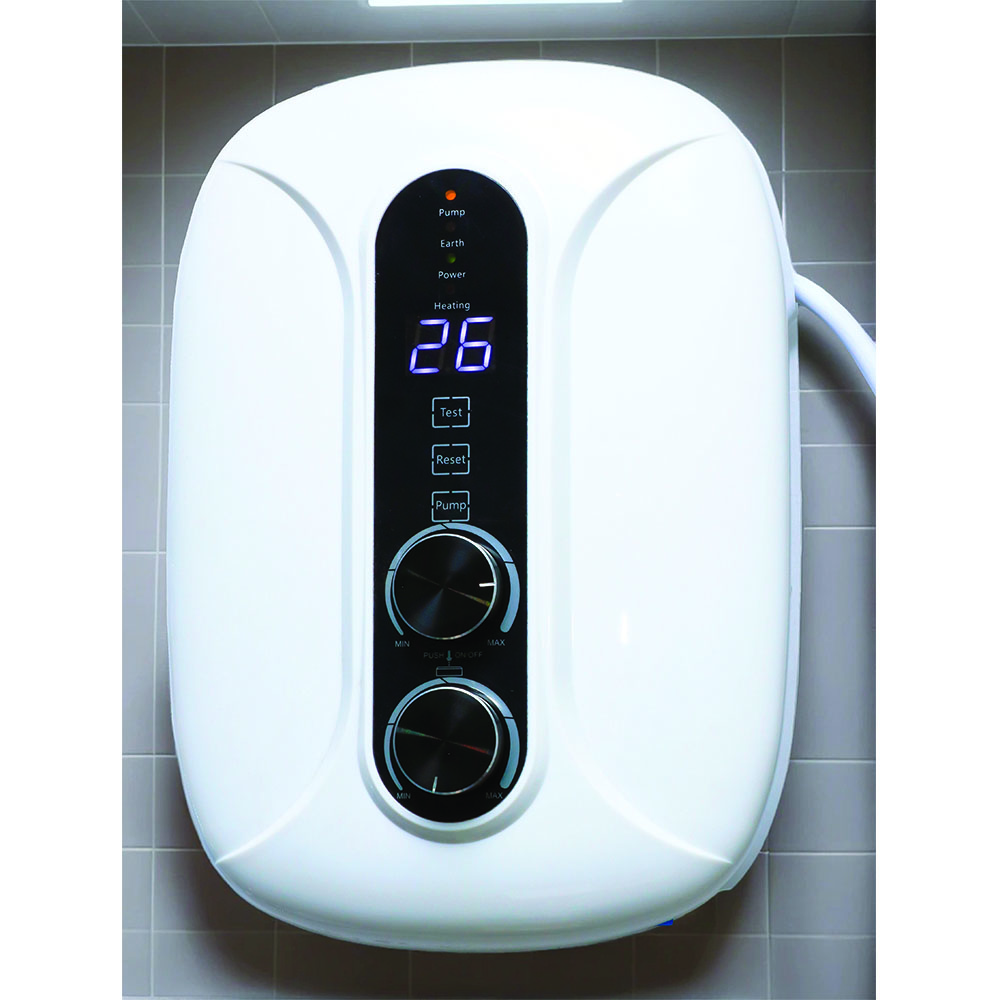 A009 – Instant Shower Heater with Inbuilt Pump - Builders Choice Kenya